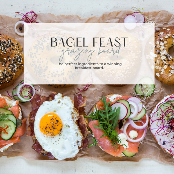 Bagel Feast | Grazing Board - A Signature Welcome